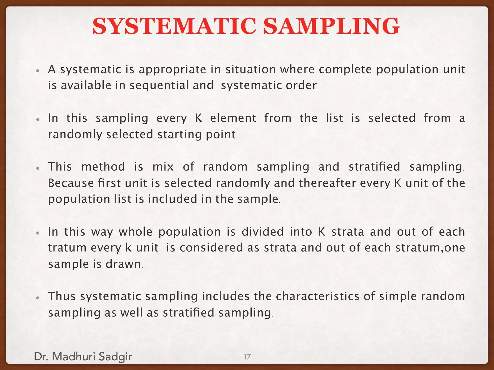 Sampling in research | PDF