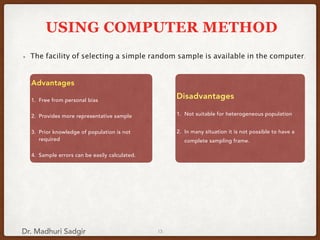 Sampling in research | PDF
