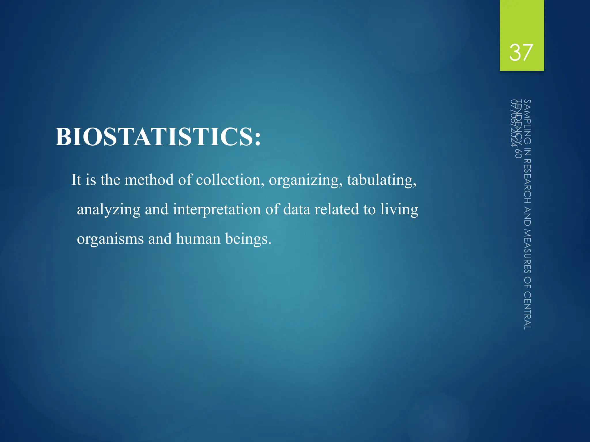 Biostatistics subject sampling in research.pptx