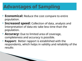 sampling types power point presentation (BSc) | PPT
