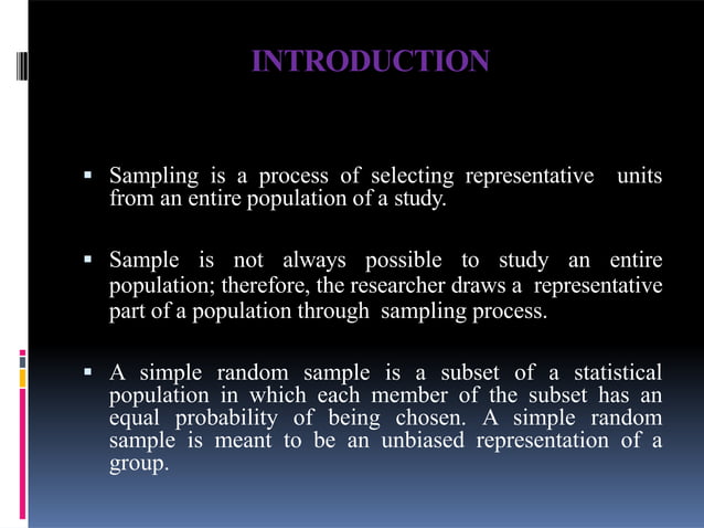 Sampling | PPT