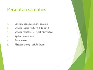 sampling makanan.ppt