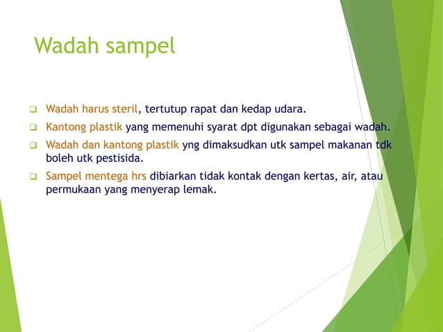 sampling makanan.ppt