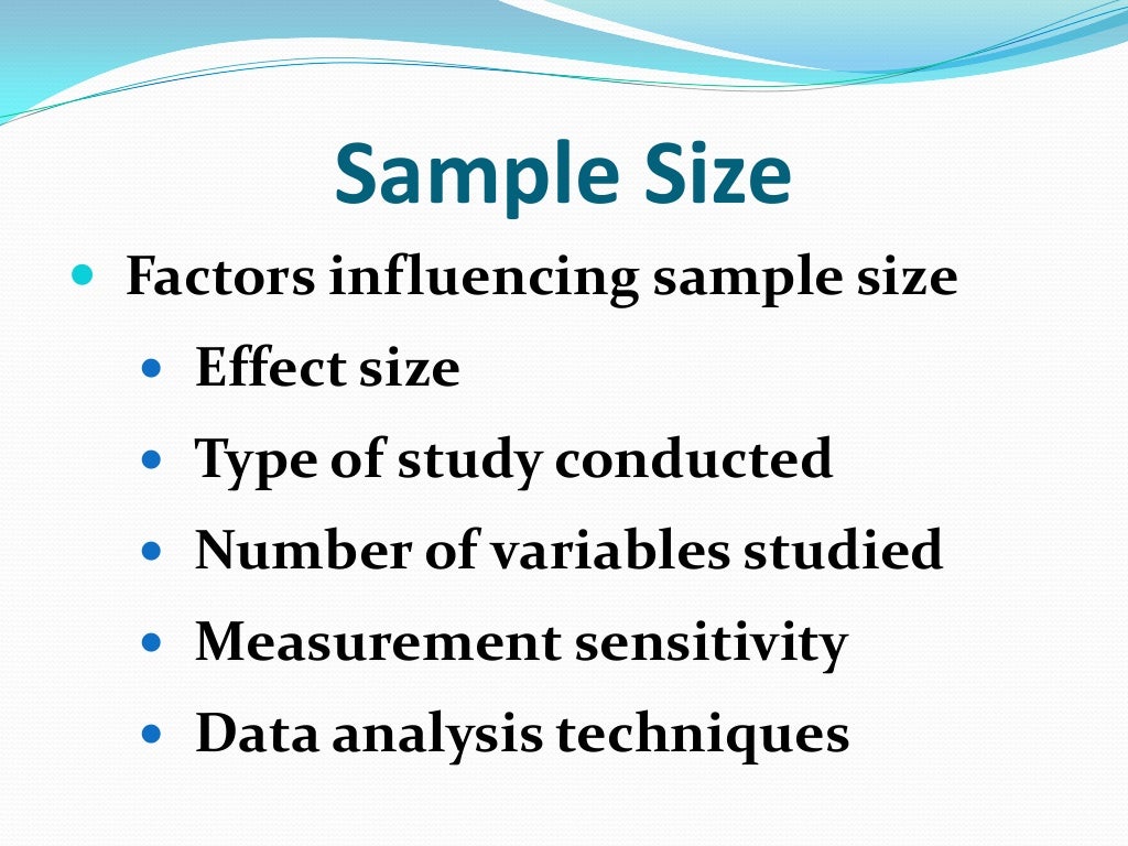 Sampling, measurement, and stats(2013)