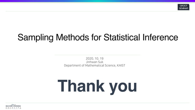 Sampling method : MCMC | PPT