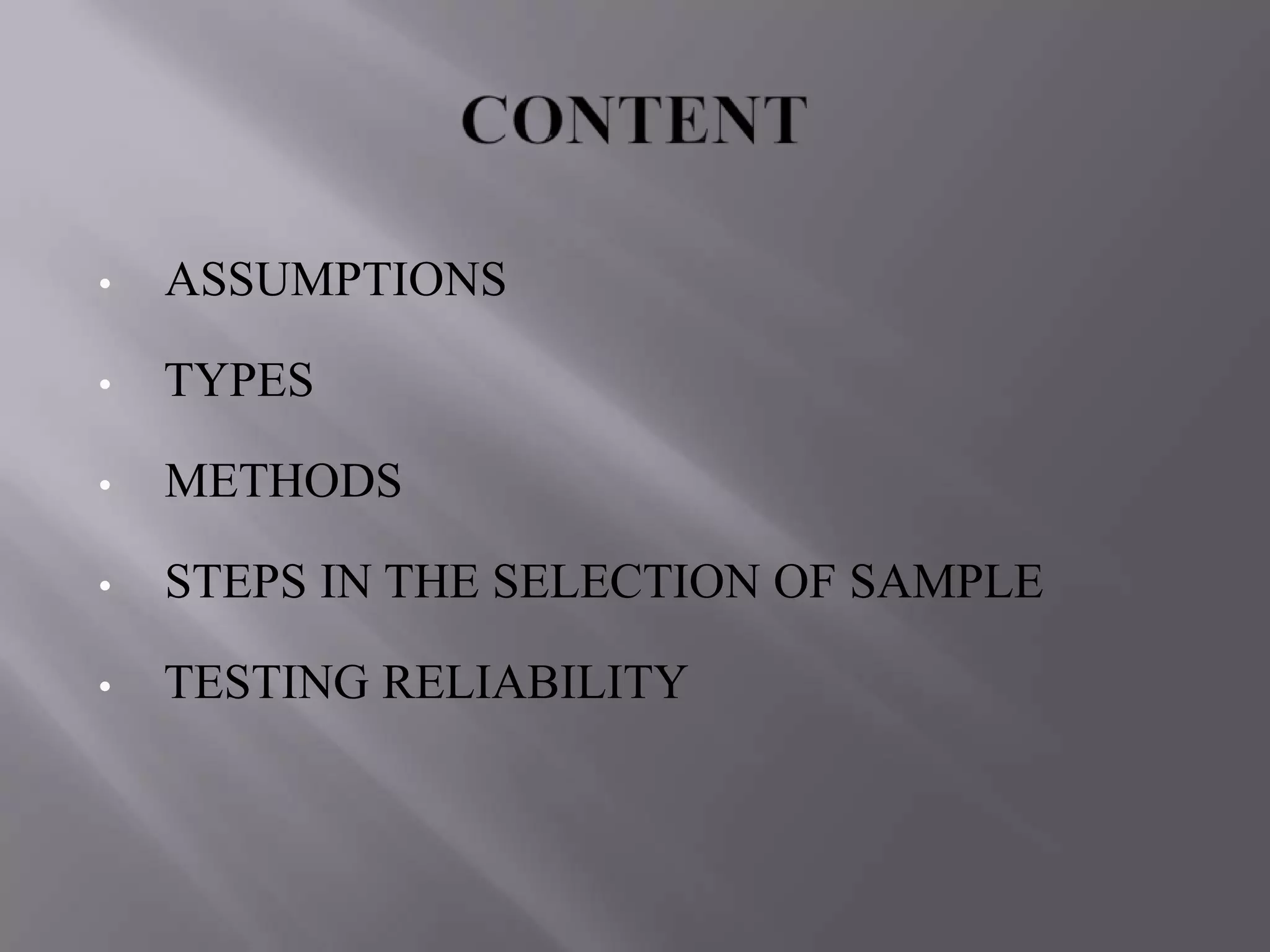 Sampling methods (Sociology) | PPTX