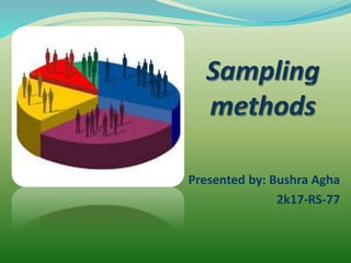 Sampling methods | PPTX