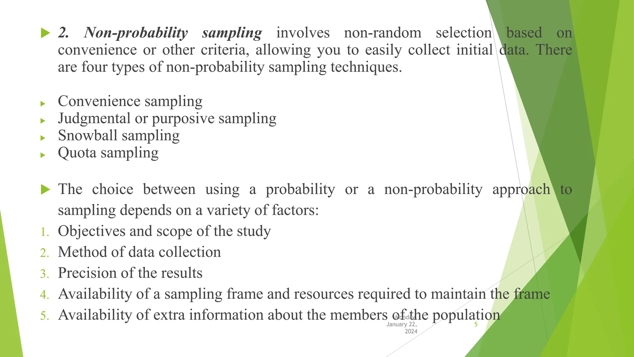 Sampling Methods and Characteristics of a Good Sample.pptx