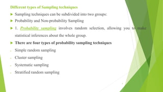 Sampling Methods and Characteristics of a Good Sample.pptx