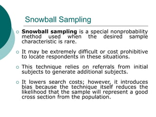 Sampling method son research methodology | PPT