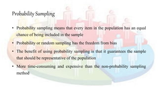 SAMPLING METHODS A CASE STUDY AND DETAILED EXPLANATION | PPTX
