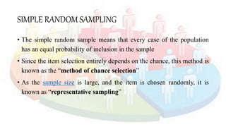 SAMPLING METHODS A CASE STUDY AND DETAILED EXPLANATION | PPTX