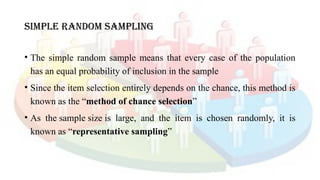 SAMPLING Methods and its types and various techniques | PPTX