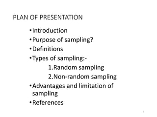 Sampling methods | PPTX
