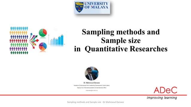 Sampling methods and sample size | PDF