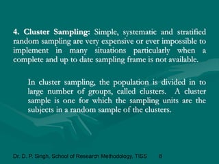 SAMPLING methods d p singh .ppt