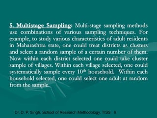 SAMPLING methods d p singh .ppt