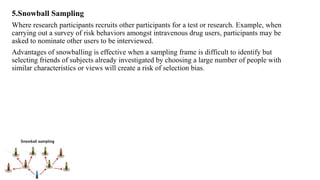 Sampling methods for research | PPTX