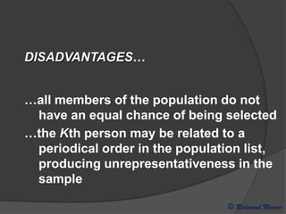 Sampling methods in educational research | PPTX