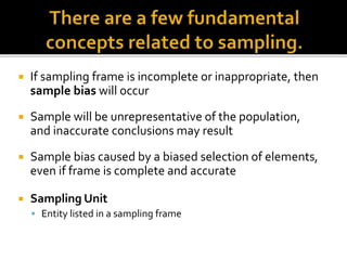 Sampling | PPT