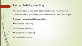 Sampling methods ppt | PPTX