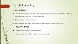 Sampling methods ppt | PPTX