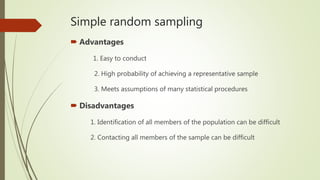 Sampling methods ppt | PPTX