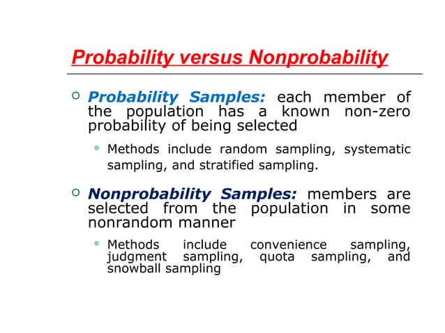 Sampling methods roll no. 509 | PPT | Free Download