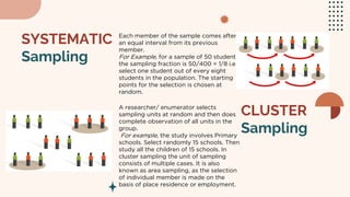 Sampling in research methodology......... | PDF