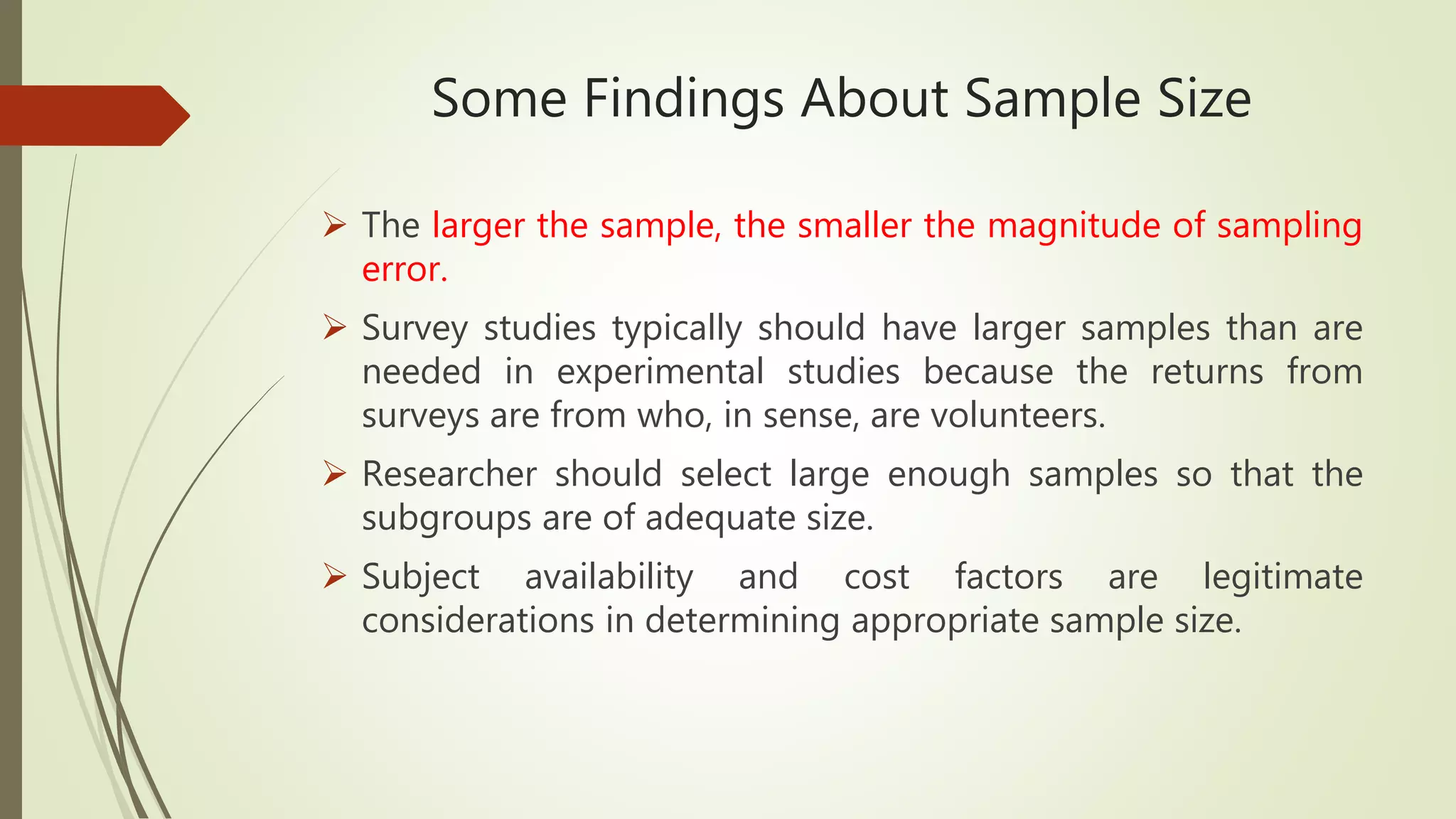 an introduction and characteristics of sampling, types of sampling and ...
