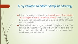 an introduction and characteristics of sampling, types of sampling and ...