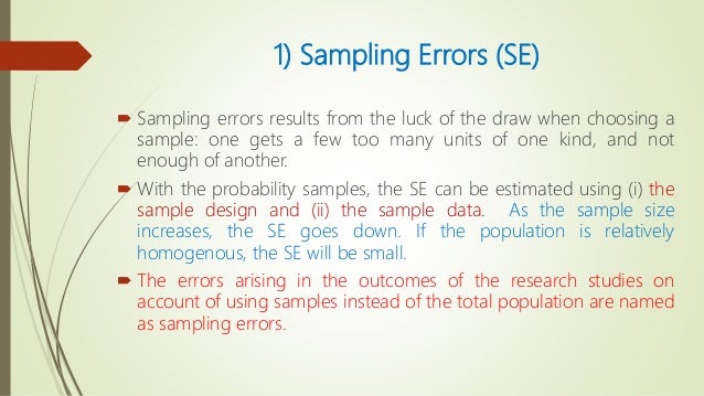 an introduction and characteristics of sampling, types of sampling an…