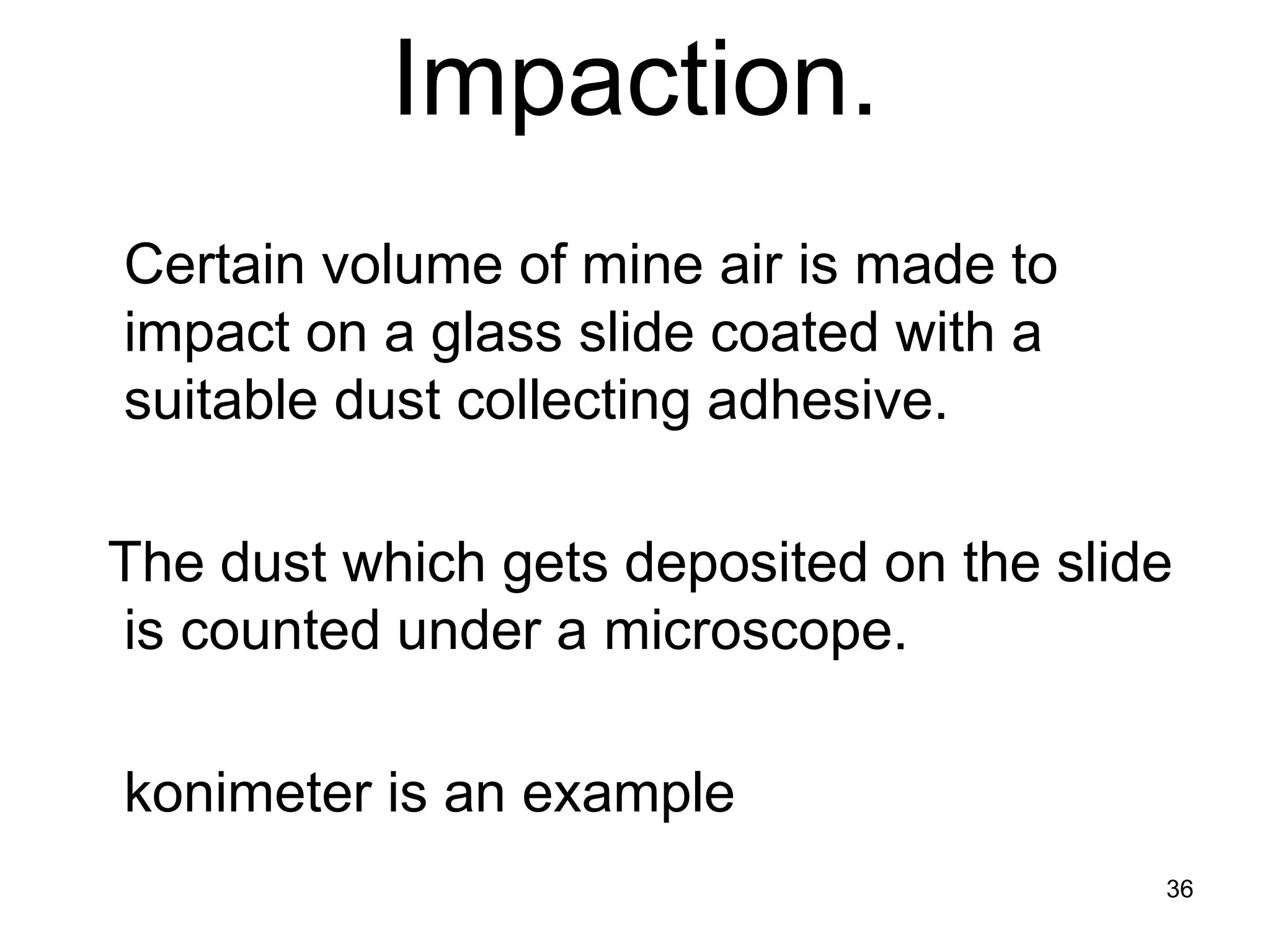 Sampling of dust | PPT