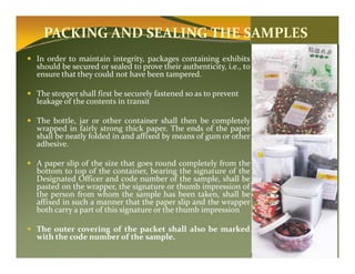 Sampling of food - india | PDF