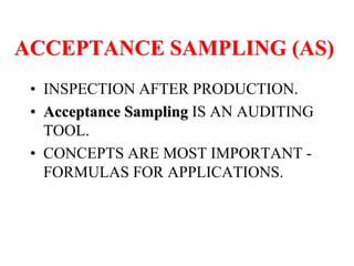 Sampling plan | PPT
