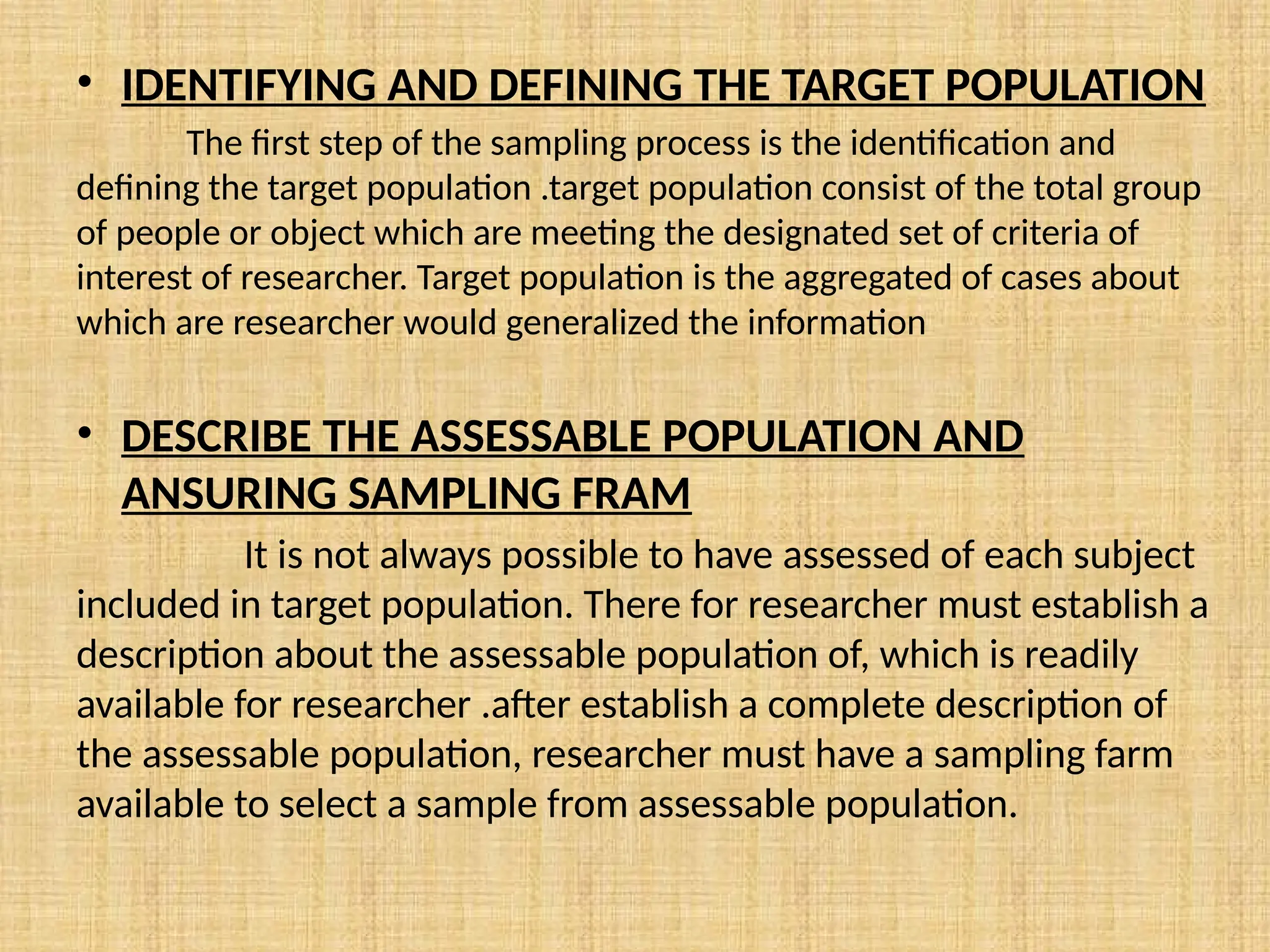 Sampling and types of sampling presentation PPT.pptx
