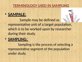 Sampling and types of sampling presentation PPT.pptx