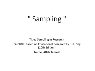 Sampling in research methodology ppt.pptx