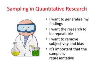 Research Methods: Sampling | PPTX