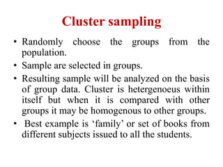 Sampling presentation | PPT