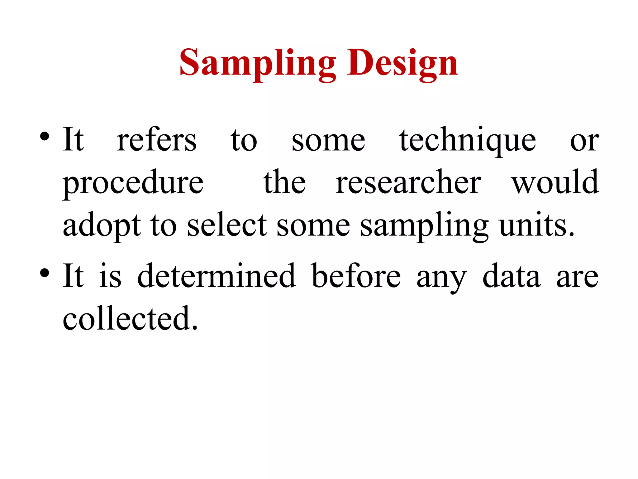 Sampling presentation | PPT