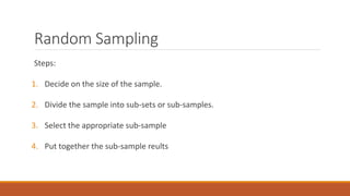 Sampling Procedure | PPT