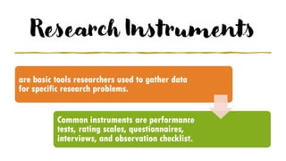 Sampling procedure and sample I Quantitative Research | PDF