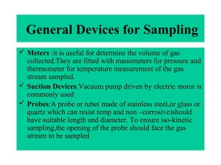Sampling procedures | PPT | Indoor Environmental Quality | Home & Garden