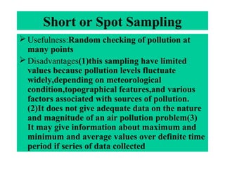 Sampling procedures | PPT | Indoor Environmental Quality | Home & Garden