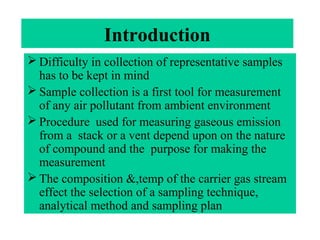 Sampling procedures | PPT | Indoor Environmental Quality | Home & Garden