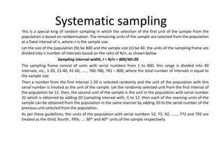 Sampling (random) method and Non random.ppt