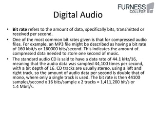 Sampling rate bit depth | PPTX