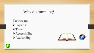 Sampling report 2017 | PPTX