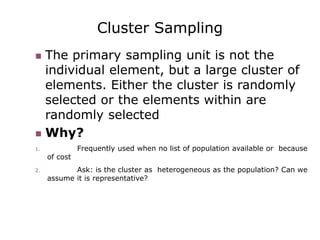 Sampling research method | PPT